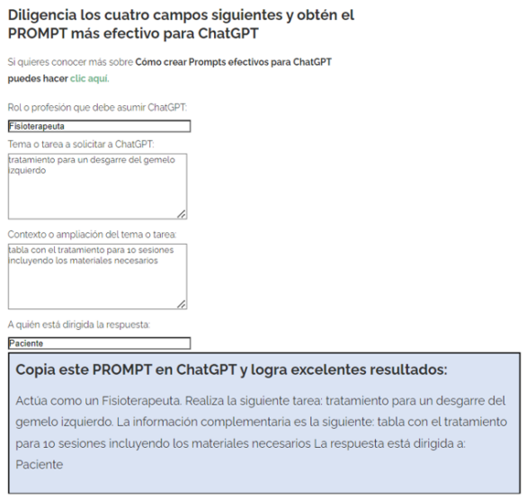 Cómo crear prompts para ChatGPT: guía y estructura para hacer prompts ... Cómo crear prompts para ChatGPT: guía y estructura para hacer prompts ...